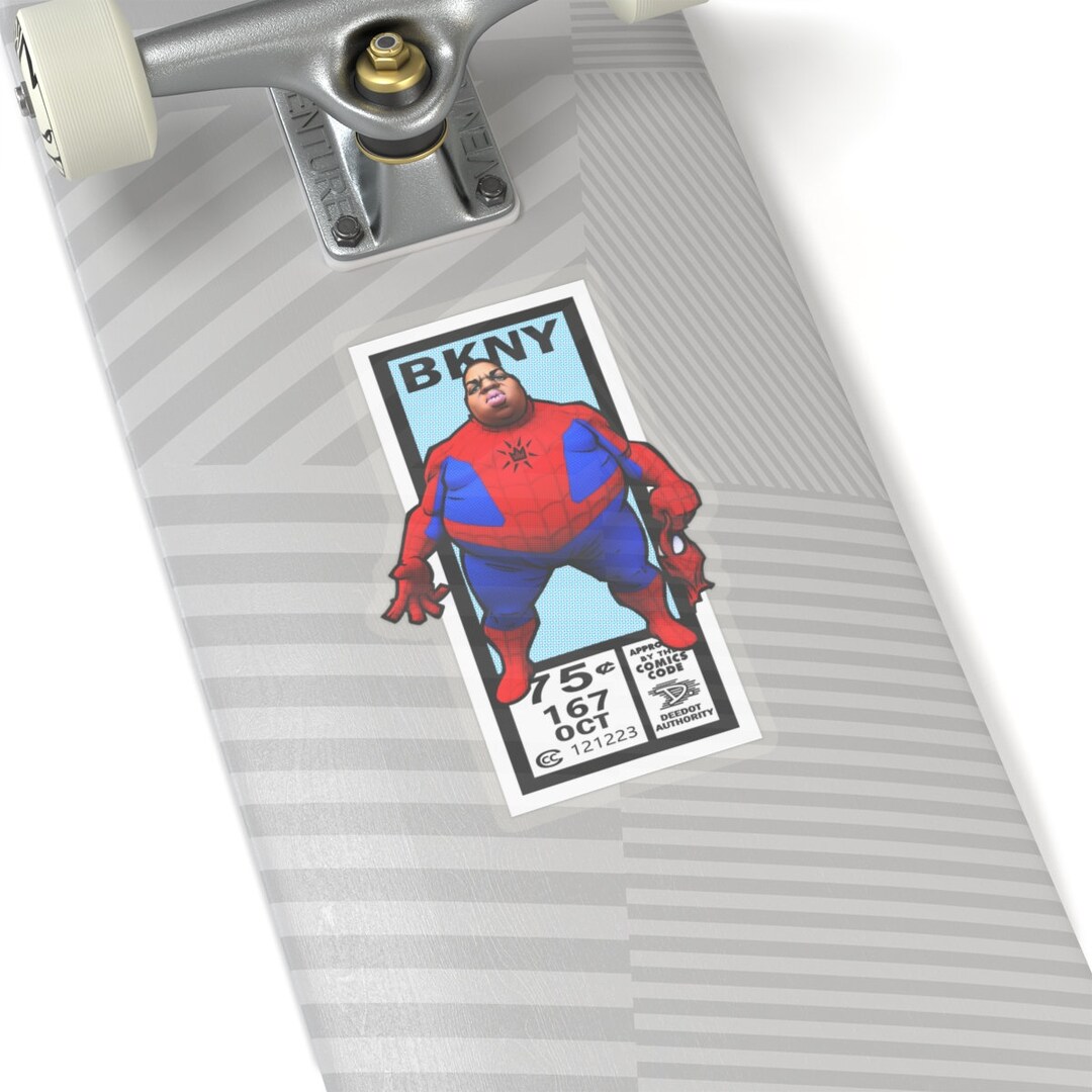 Spider Big Comic Book - Kiss-cut Stickers - Etsy