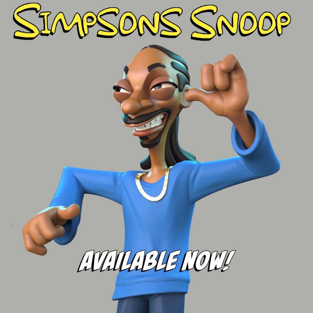 Snoop Dogg STL for 3D Printing - Etsy UK