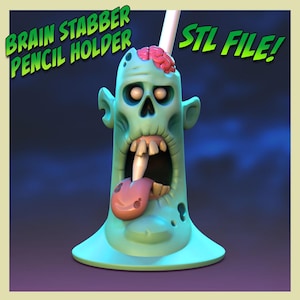 Zombie Pencil Holder - Etsy