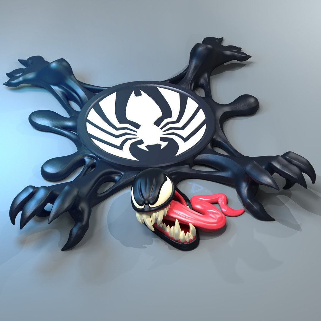 Venom Coaster STL for 3D Printing - Etsy