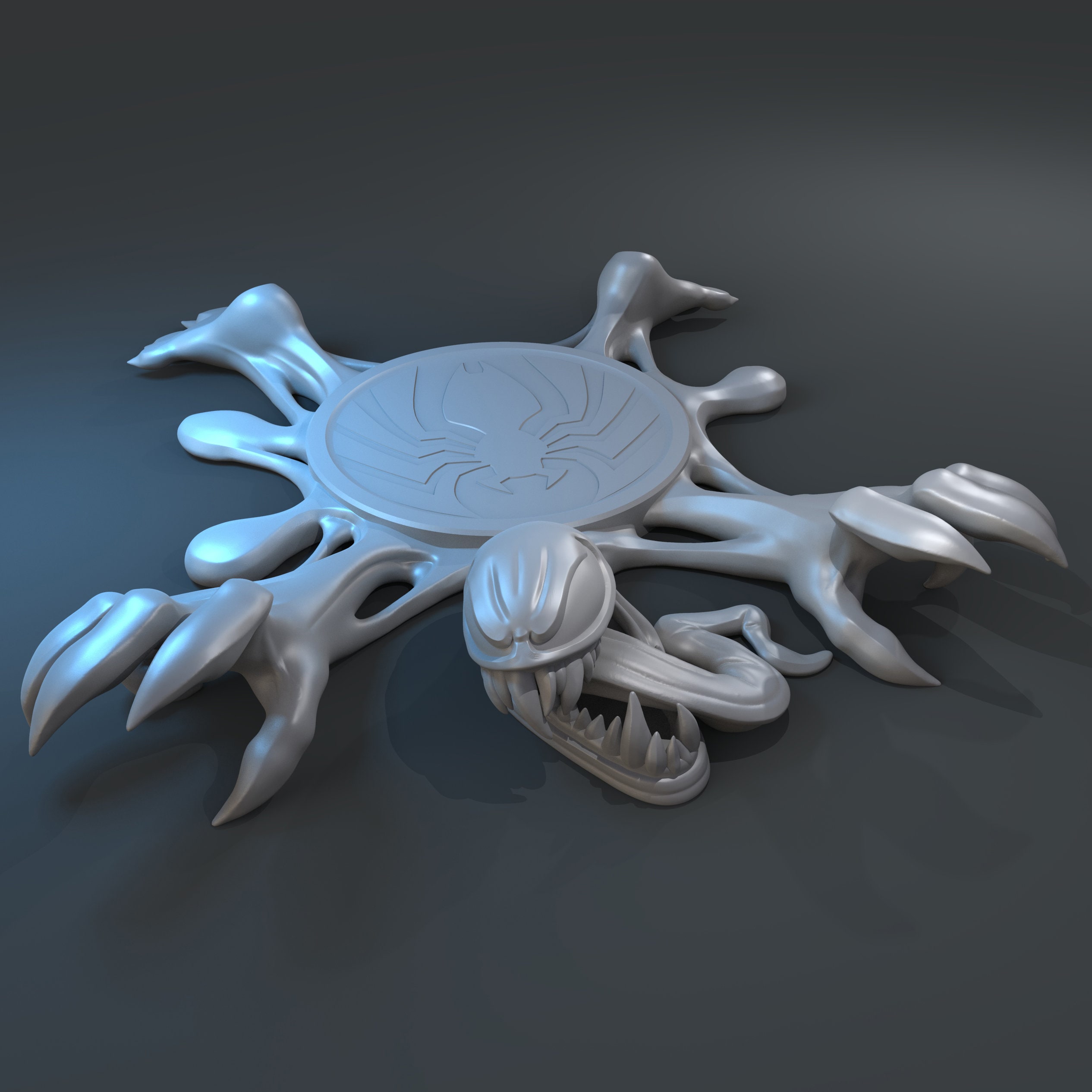 Venom Coaster STL for 3D Printing - Etsy