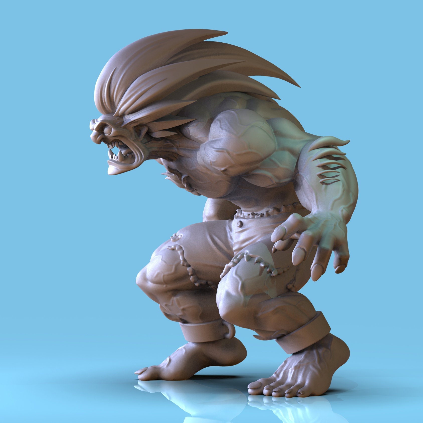 Blanka 3D Model STL for 3D Printing - Etsy
