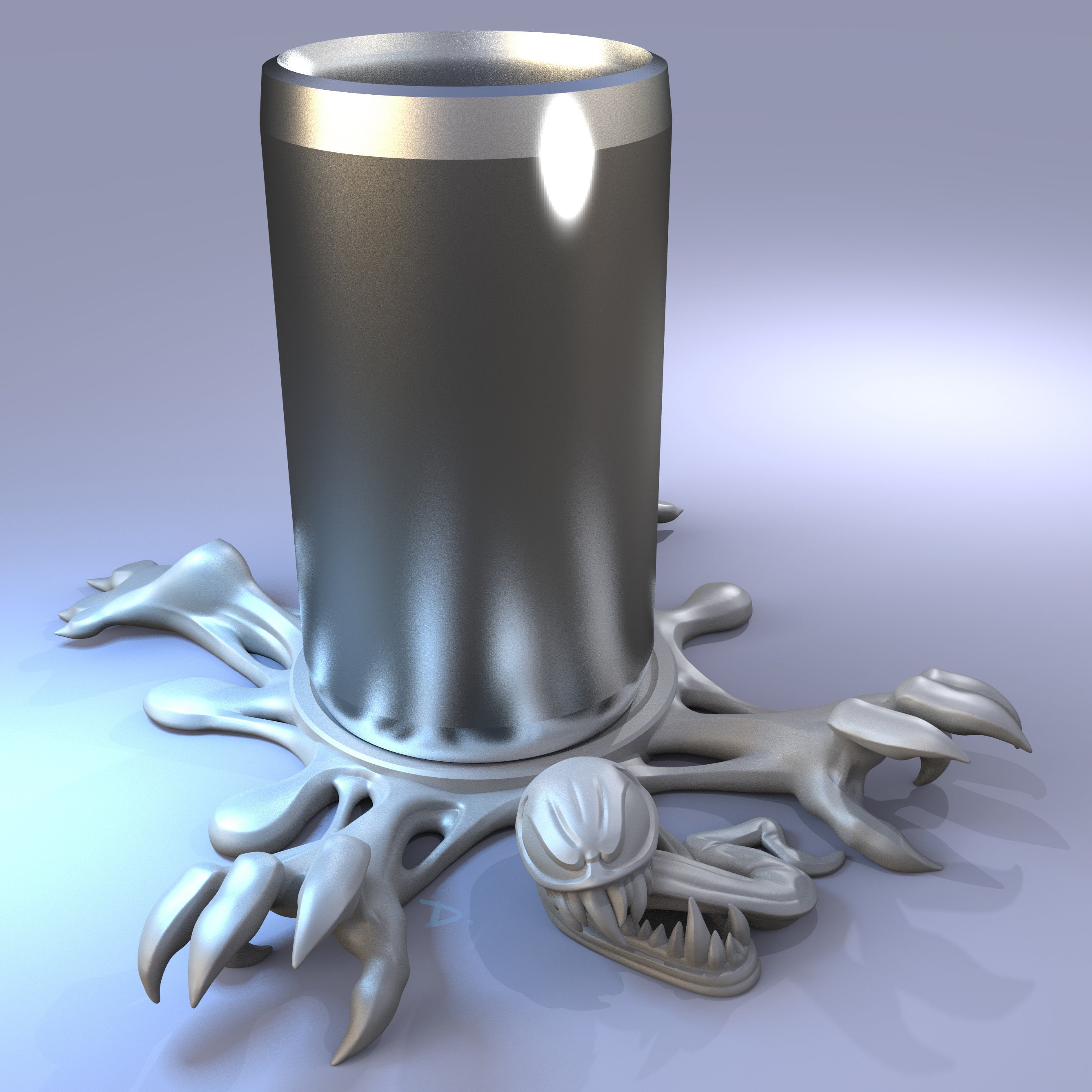 Venom Coaster STL for 3D Printing - Etsy