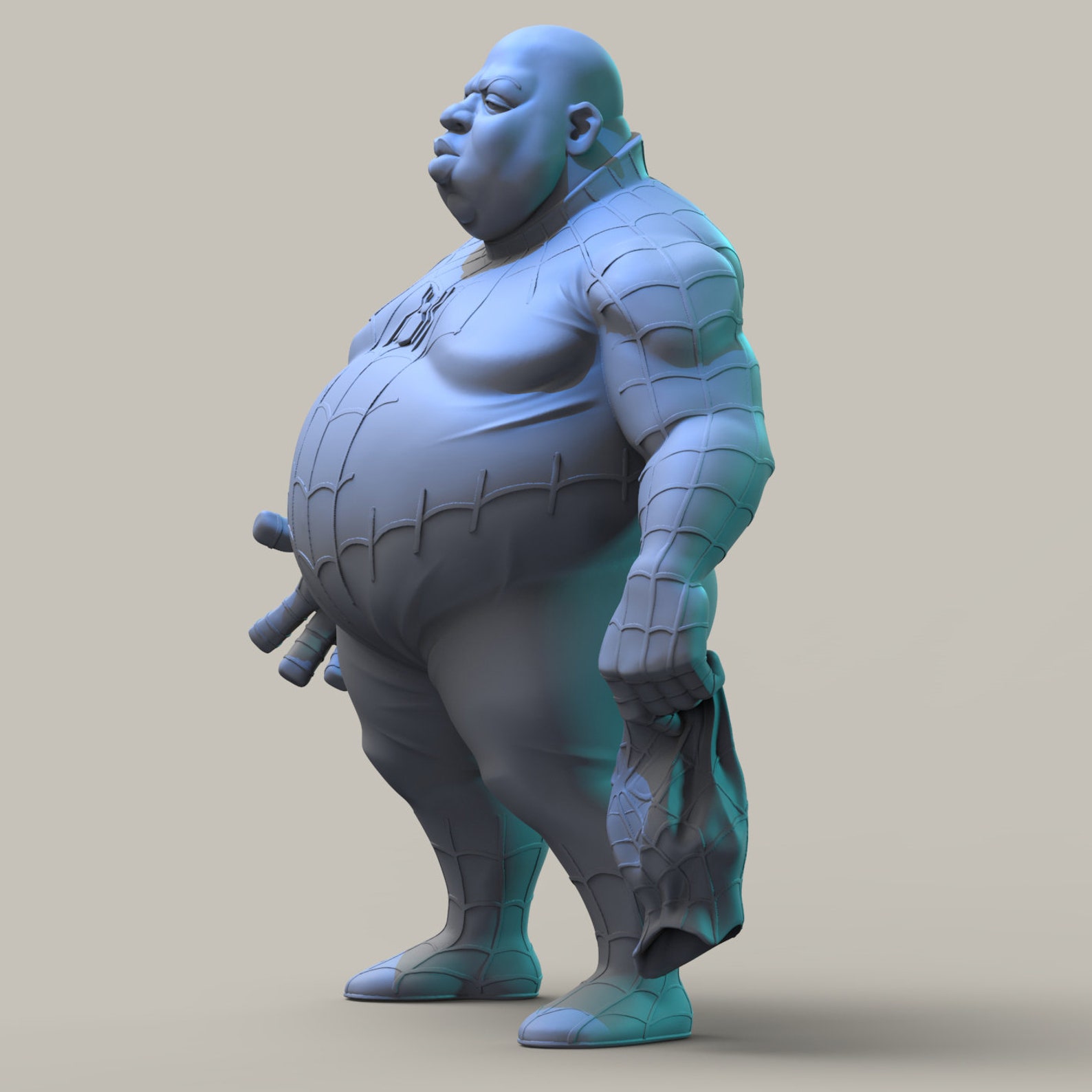 Spider Biggie STL File for 3D Priniting - Etsy