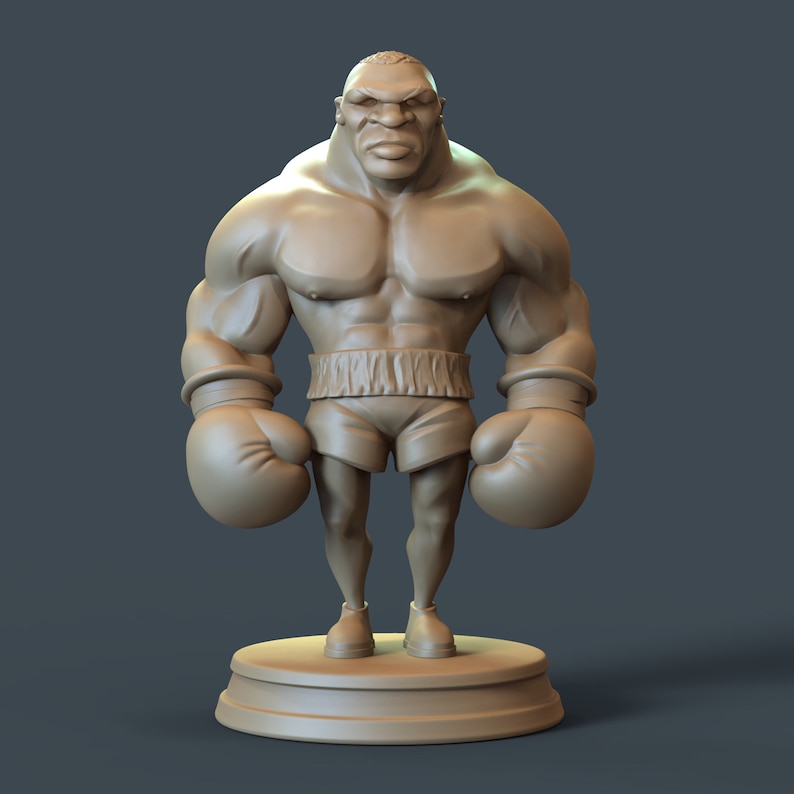 Mike Tyson STL File for 3D Printing - Etsy Australia
