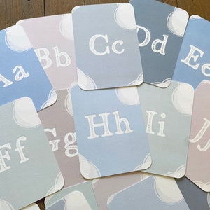 Christian Alphabet Flash Cards I ABC Cards I Christian Decor ...