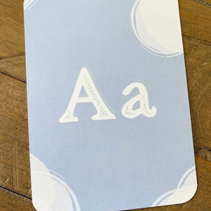 Christian Alphabet Flash Cards I ABC Cards I Christian Decor ...