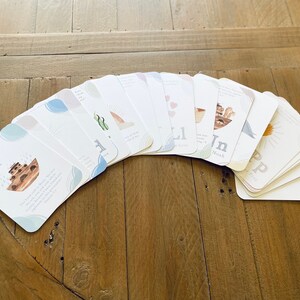 Christian Alphabet Flash Cards I ABC Cards I Christian Decor ...