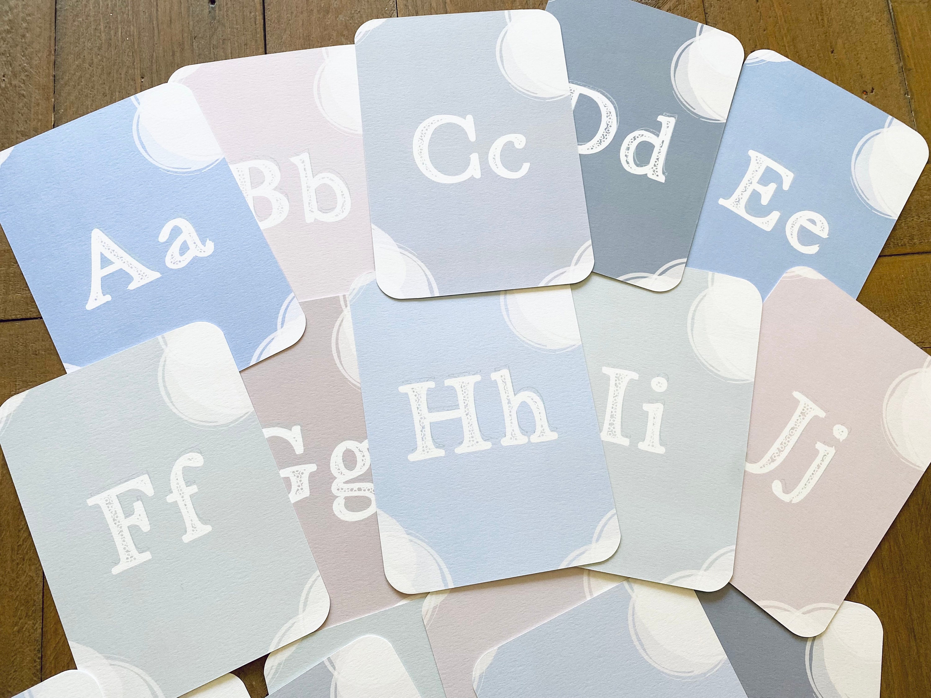 Scripture Alphabet Flash Cards|bible Learning for Kids|memory Verse ...