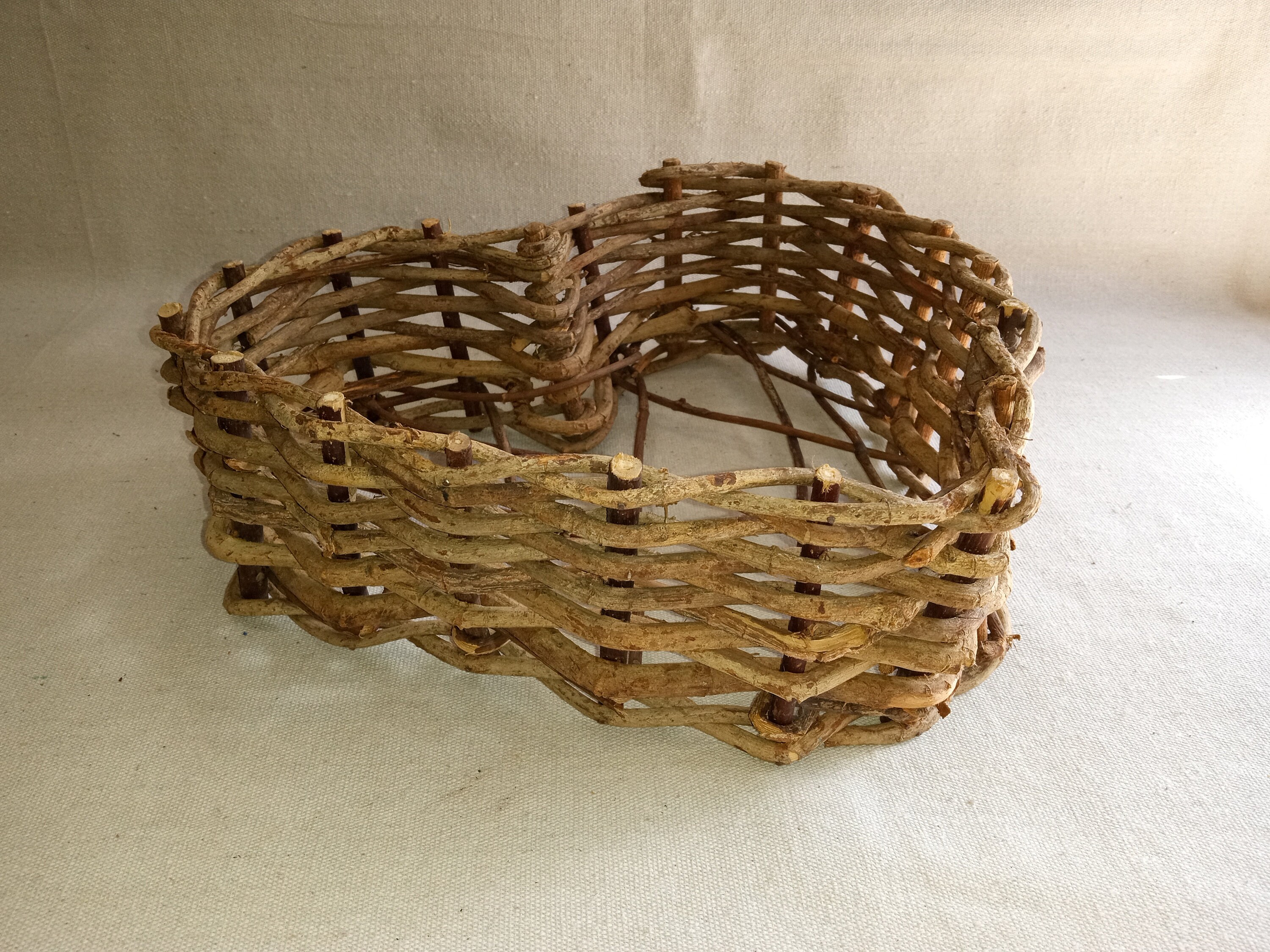 Grapevine Heart Wall Baskets - Etsy