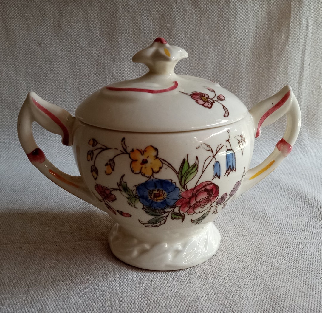 Vintage Mayflower Vernonware, California, Sugar Dish - Etsy