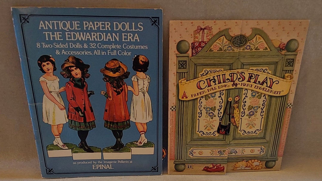 Childrens Classics, Paper Doll Sets - Etsy
