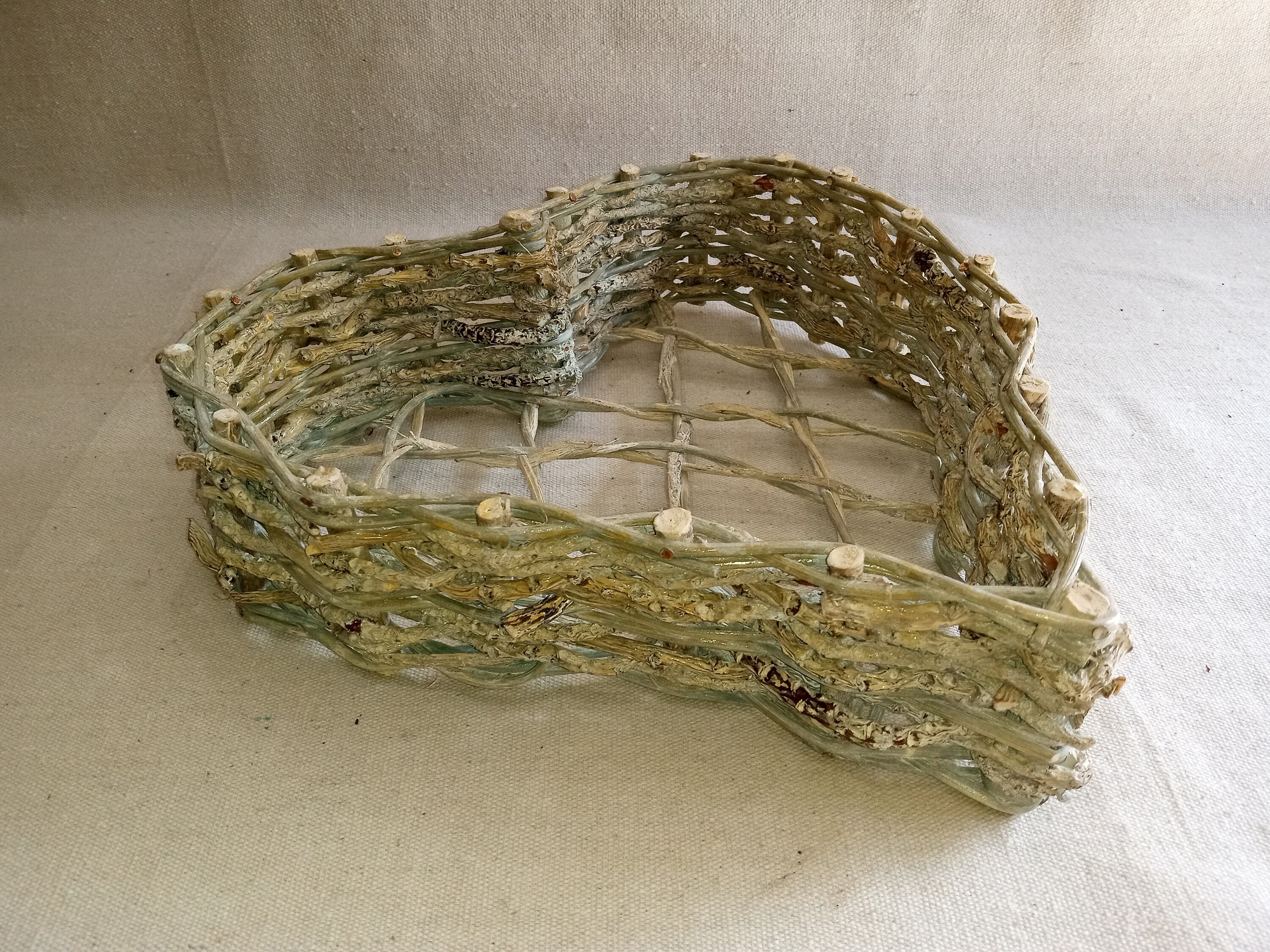 Grapevine Heart Wall Baskets - Etsy