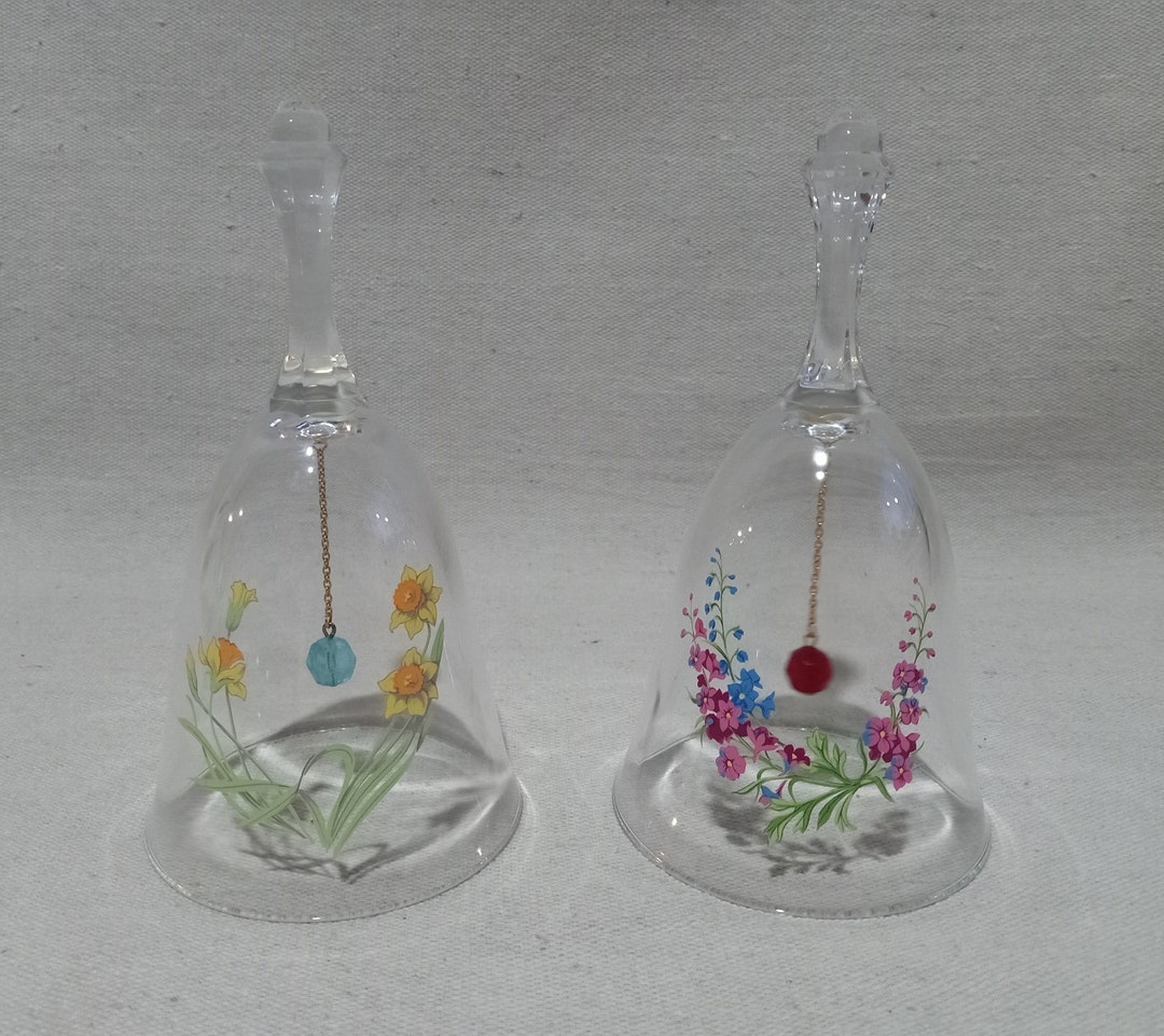AVON Floral Birthstone Bells, March/july - Etsy