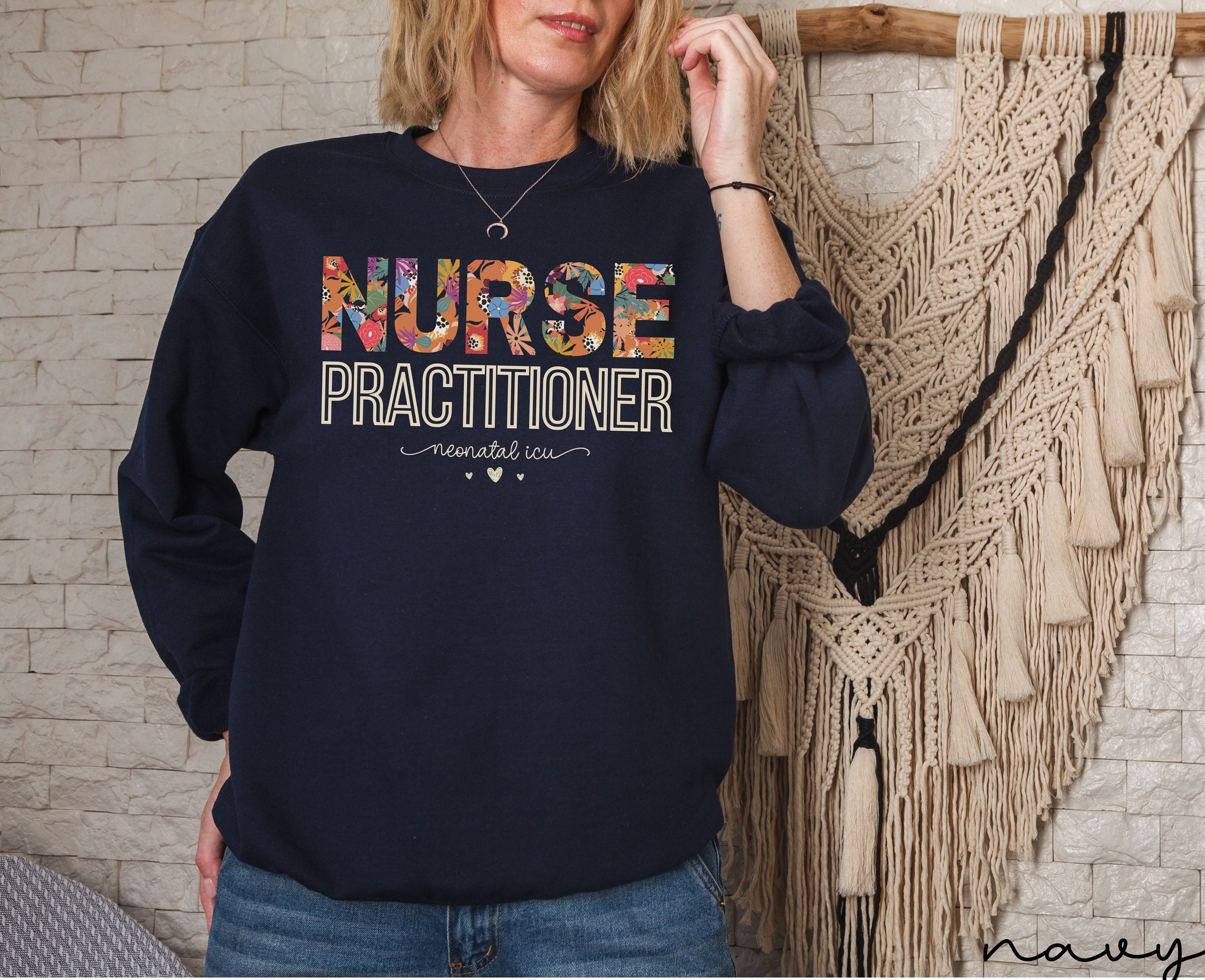 Wildflower NICU Nurse Practitioner Sweatshirt Wildflower NNP Sweatshirt ...