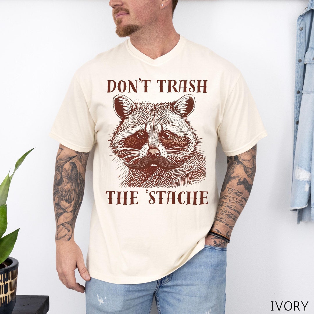 Comfort Colors Funny Dad Shirt Fathers Day Gift for Raccoon Lover Funny ...