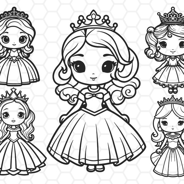 Cute Princess - Etsy