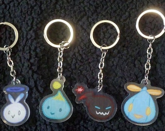 Sonic Chao Acrylic Keychains - Etsy