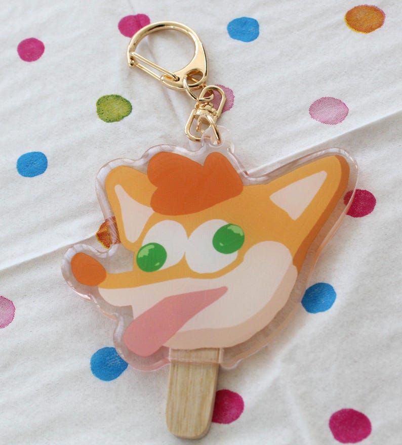 Nostalgia Pops Playstation Mascot Popsicle Keychain (crash Bandicoot ...