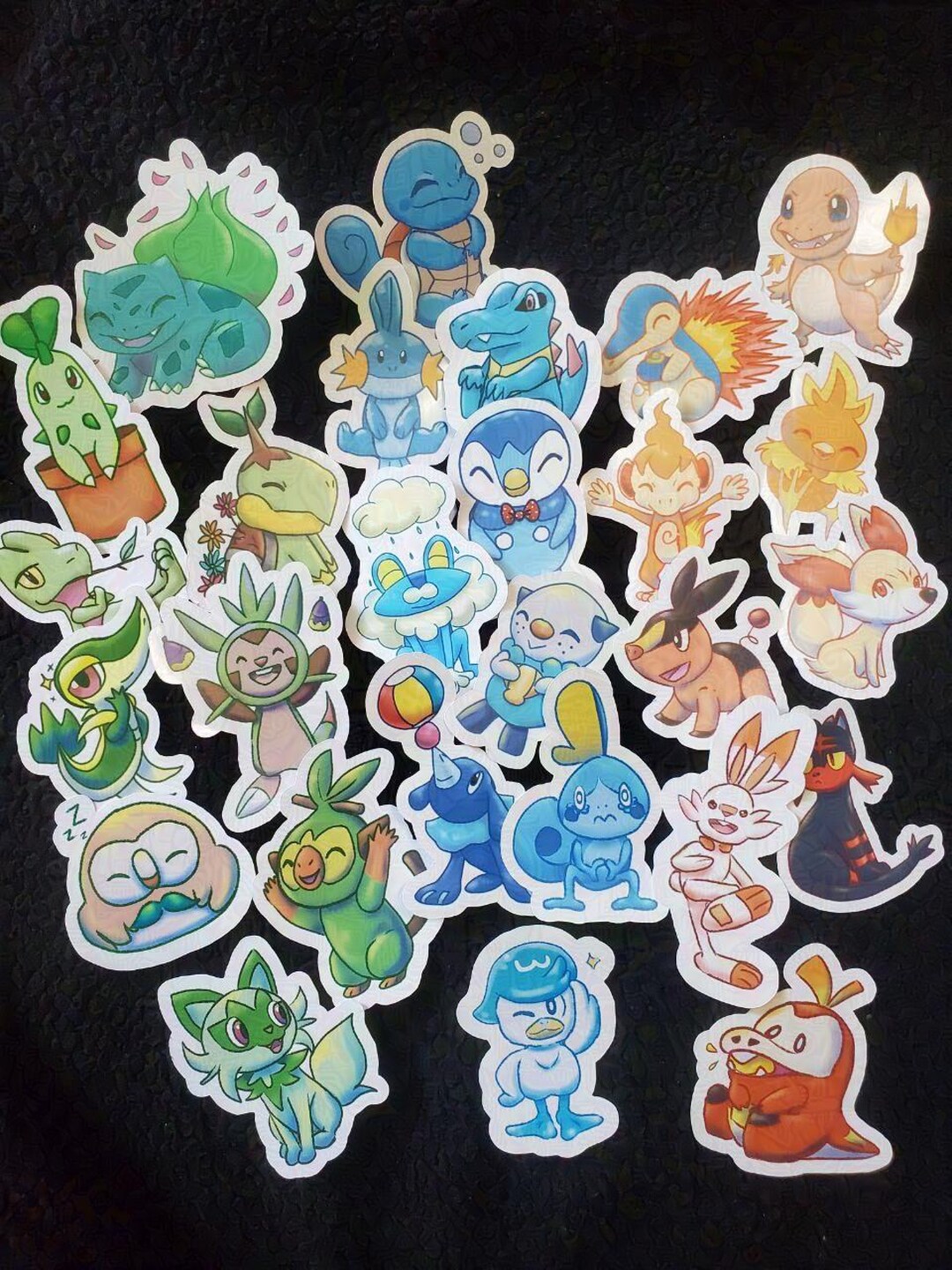 Pocket Friends From Every Generation, Stickers Based off Pokemon ...