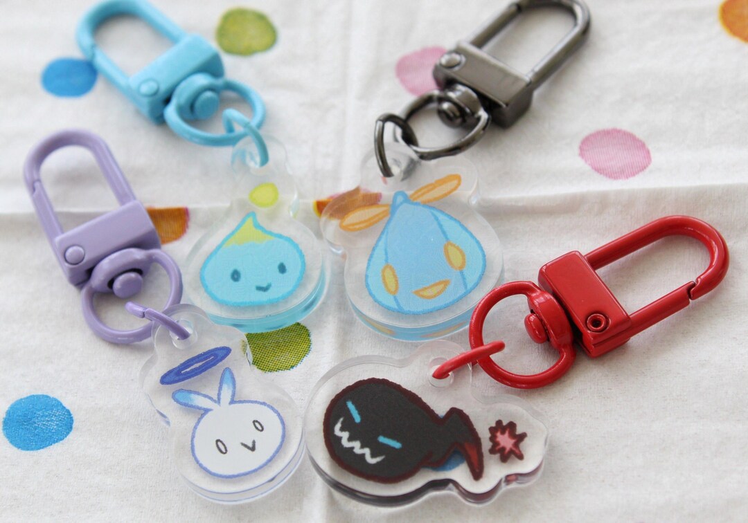 Mini Chao Keychains From Sonic the Hedgehog - Etsy