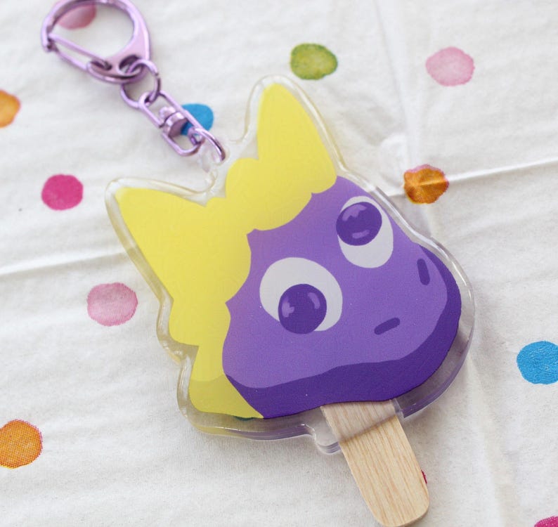 Nostalgia Pops Playstation Mascot Popsicle Keychain (crash Bandicoot ...