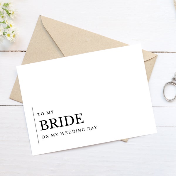 Wedding Day Letters - Etsy
