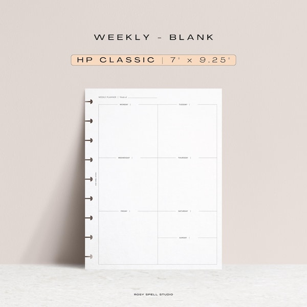 Weekly To-do Lists, HALF Printable Planner Inserts, Undated Weekly ...