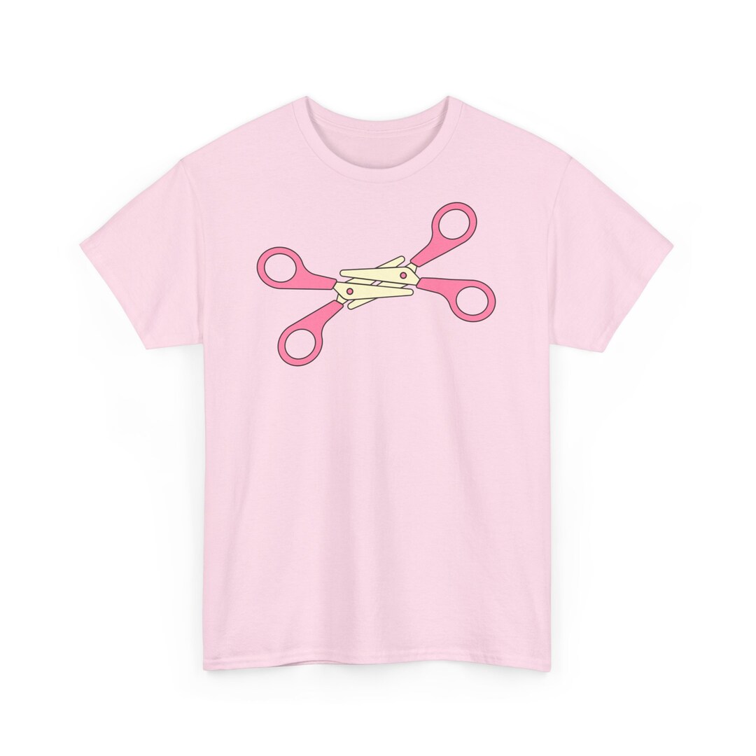 Unisex Cotton Tee - Scissoring, WLW Shirt, Sapphic Shirt, Pride Shirt ...