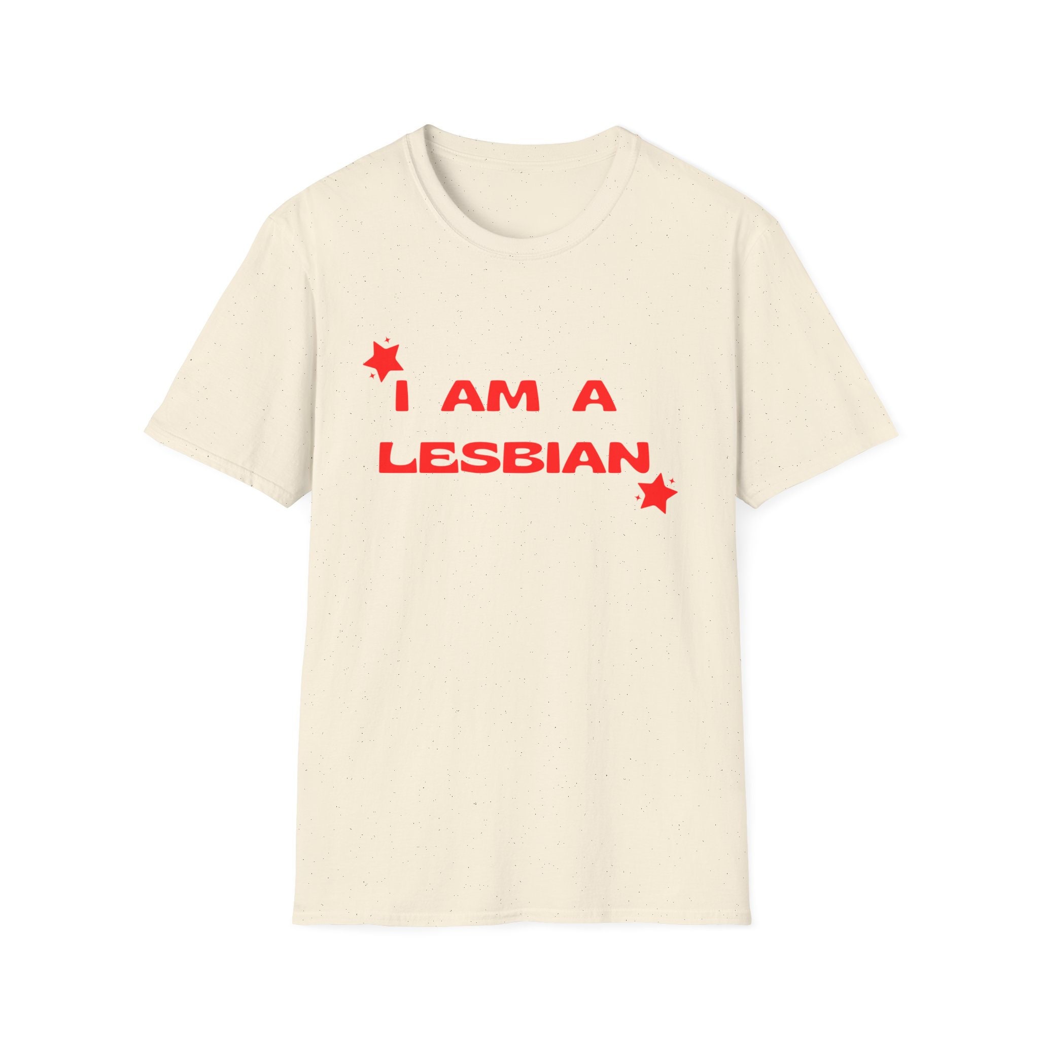 Unisex Cotton T-shirt I Am A Lesbian Lesbian Clothes, AUS, Sapphic ...