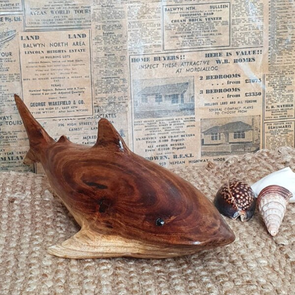 Carved Shark - Etsy