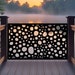 Metal Privacy Screen Decorative Panel Outdoor, Balcony Railing ...