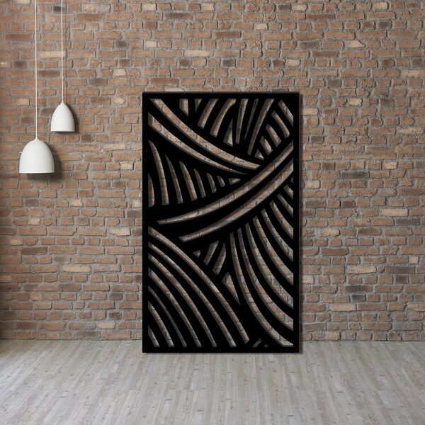 Laser Cut Metal Privacy Screen Custom - Etsy
