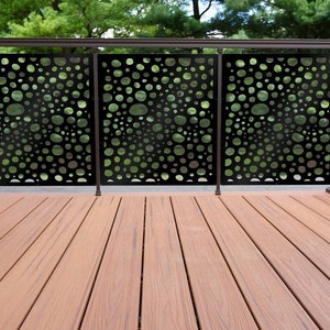 Aluminum Railing Panel, Balcony, Deck Panel, Fence Panels, Custom Order ...