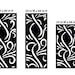 Metal Privacy Screen: Classic Swirls Aluminum Panel, Garden Art - Etsy