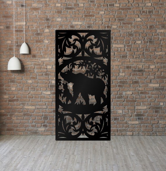 Aluminum Railing Panel Bears Panel Deck Panel Fence Panels - Etsy