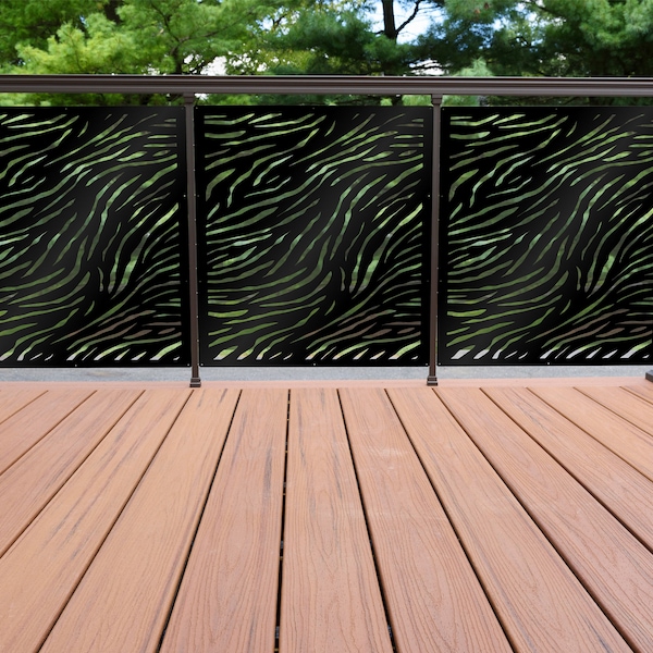 Metal Railing Panel Insert - Etsy