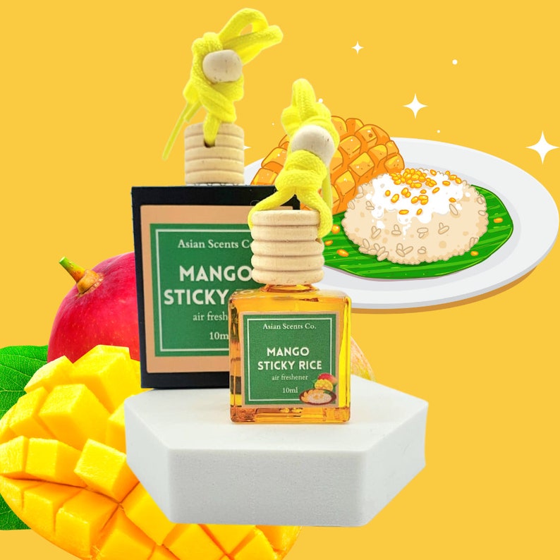 Asian Scents Co. Mango Sticky Rice - Car Air Freshener - Etsy