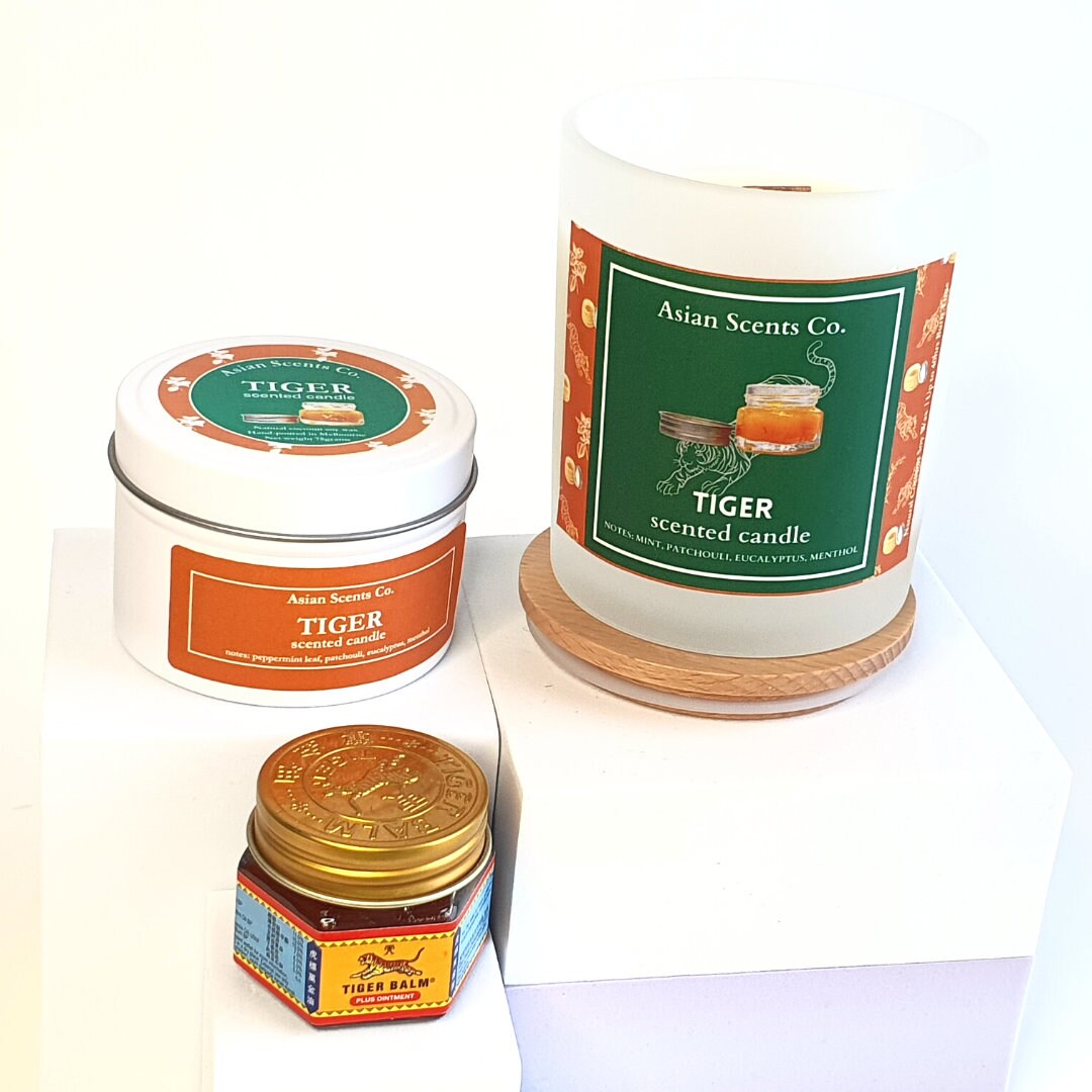 Asian Scents Co. Tiger Balm Inspired Scented Candle - Etsy