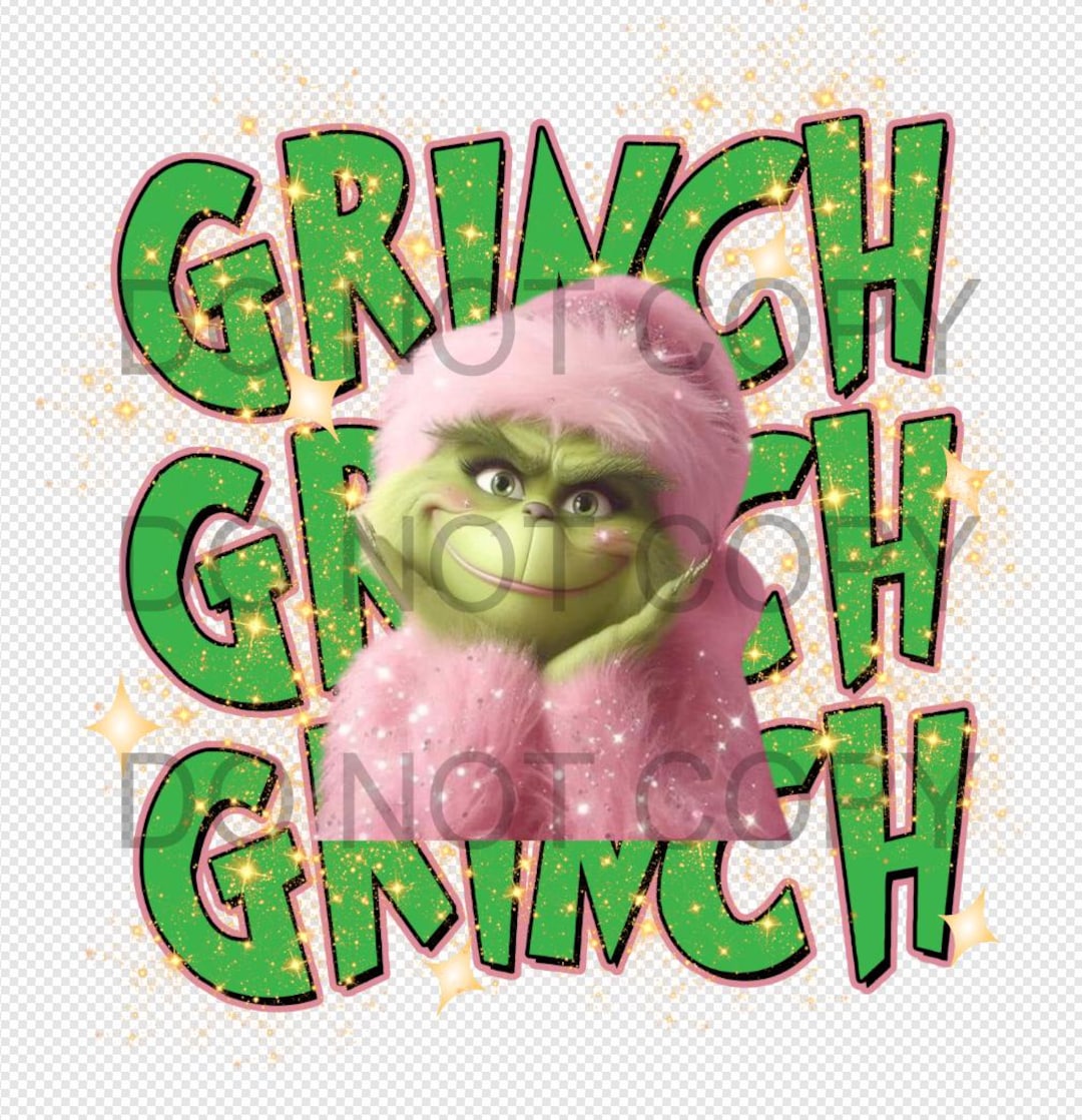 Pink Girl Grinch - Etsy