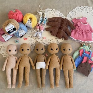 Custom Crochet Doll: Handmade Amigurumi Doll With Clothes - Etsy