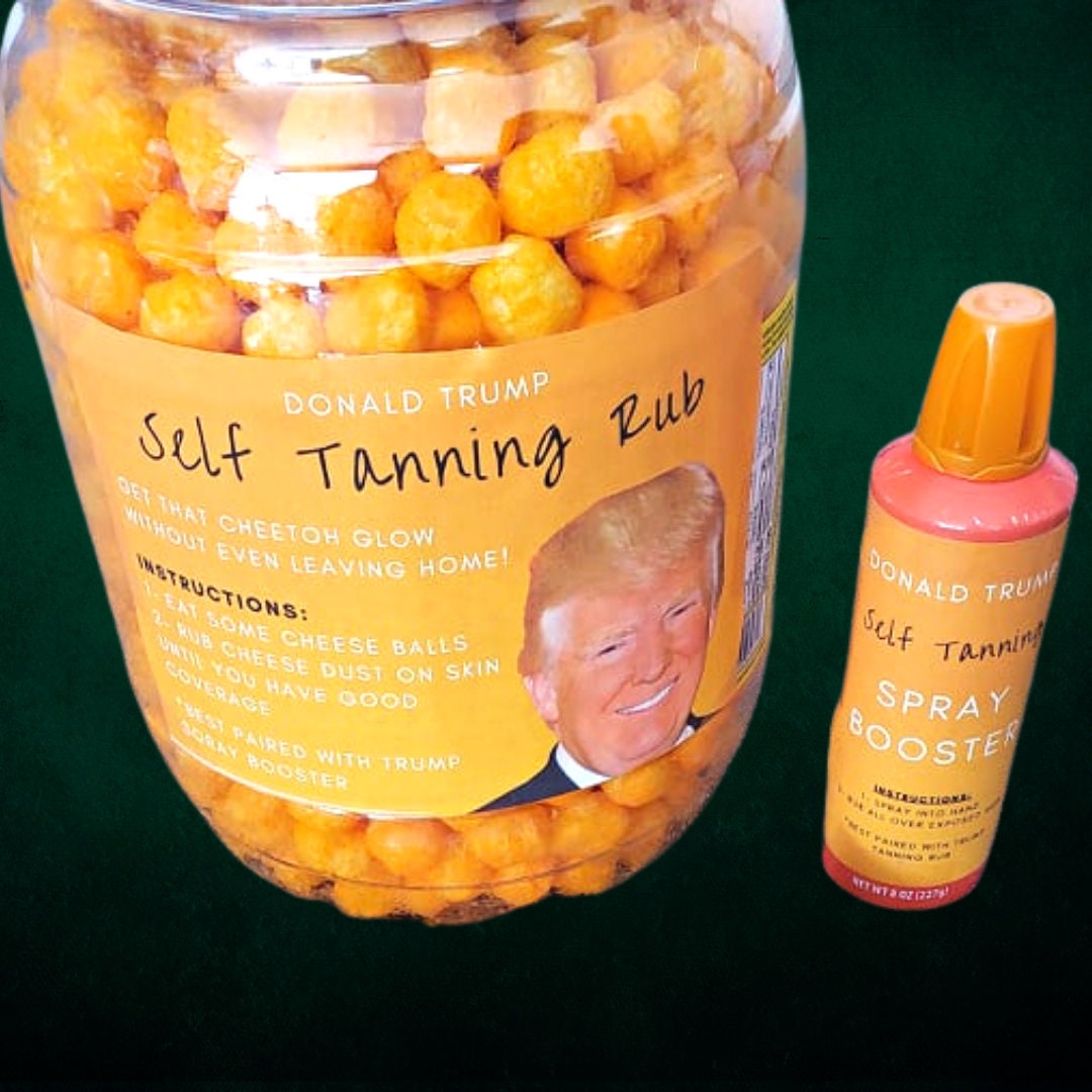 Donald Trump Tanning Kit White Elephant Gift digital File Only - Etsy