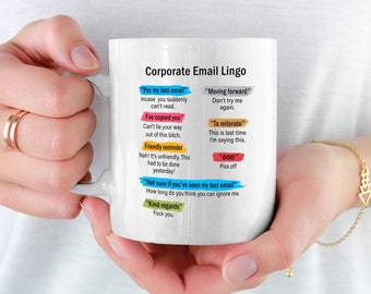 Corporate Email Mug - Etsy