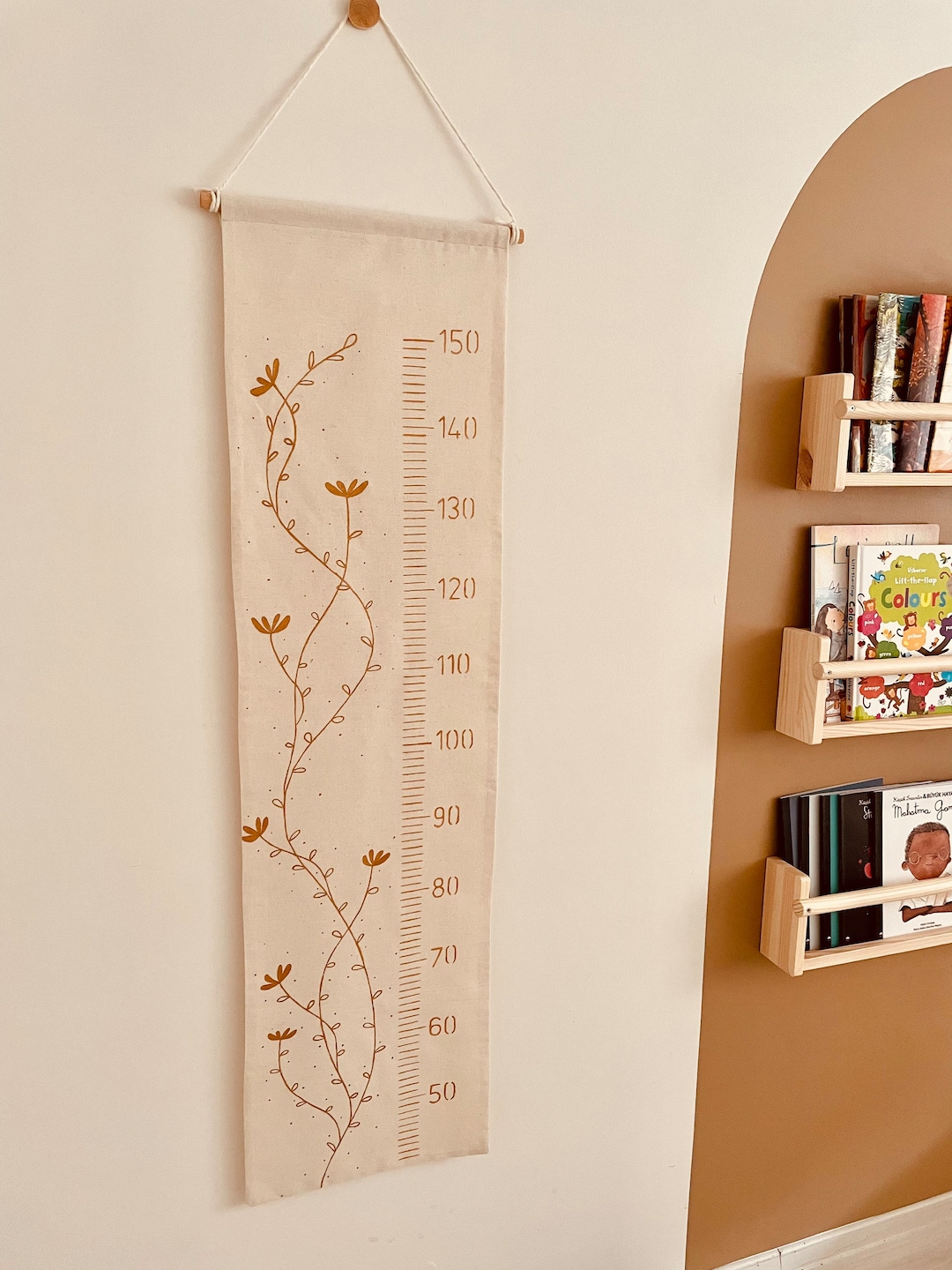 Leaf, Growth Chart Ruler for Kids Growth Chart, Height Chart Ruler for ...
