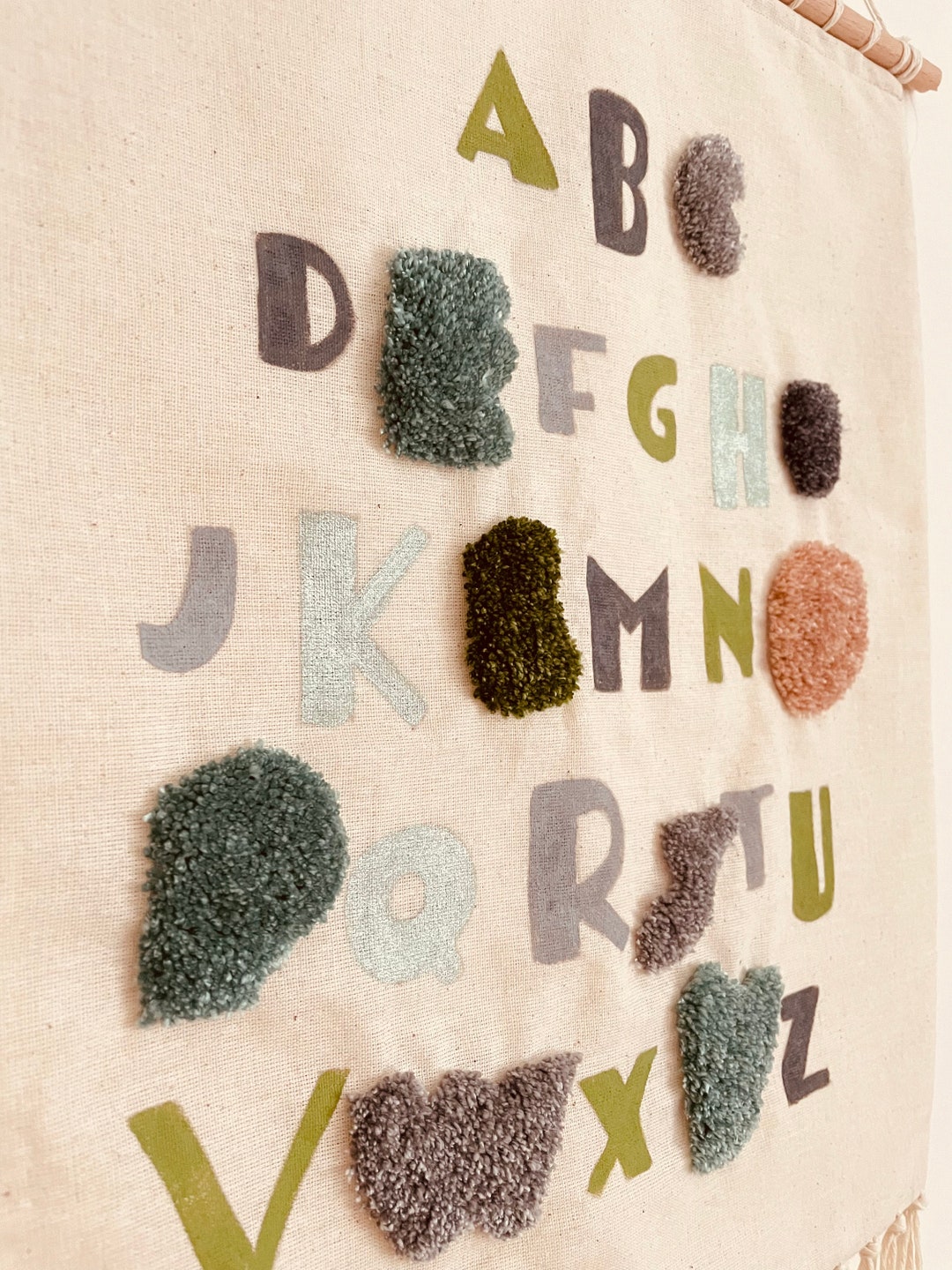 Coloring and Punch Alphabet Banners in Different Colors, Alphabet ...