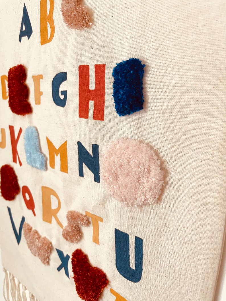 Coloring and Punch Alphabet Banners in Different Colors, Alphabet ...