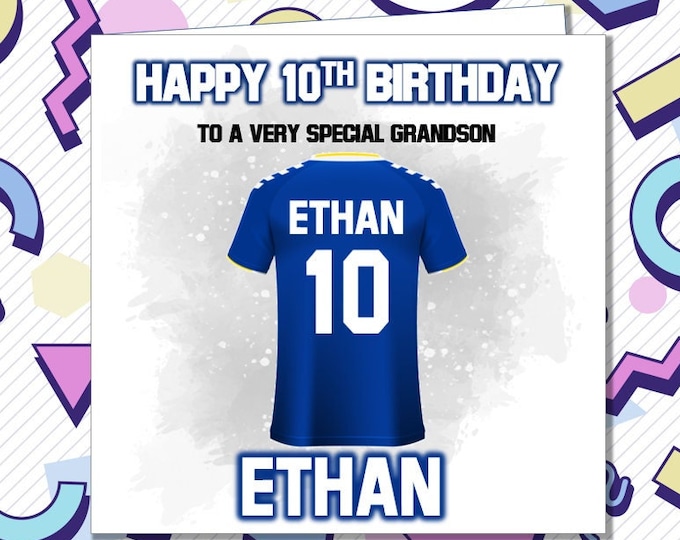 Everton Map Card Goodison Park Map Card Stadium Map Birthday Card ...