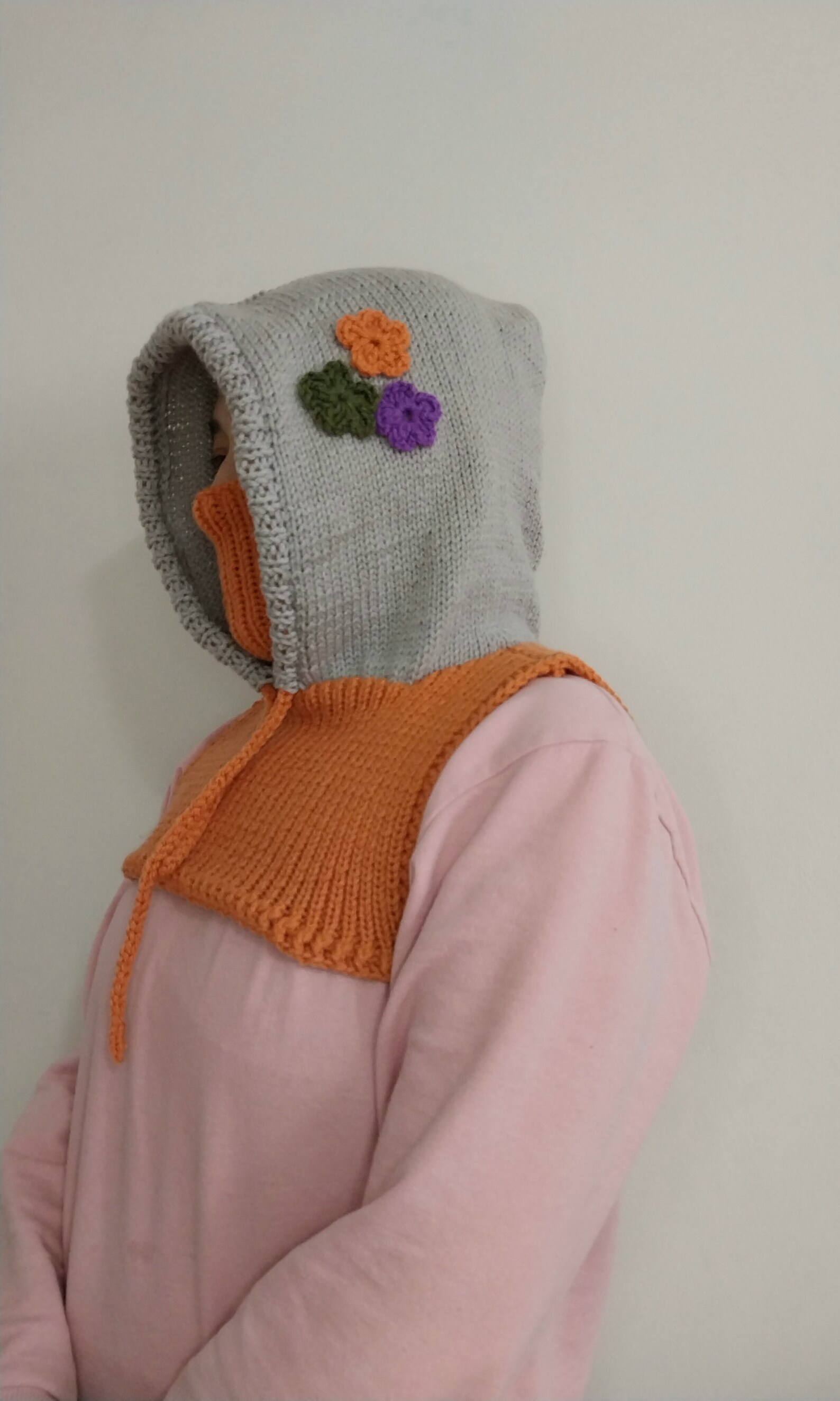 Handmade Wool Balaclava , Cozy Knit Snow Hat for Winter , Soft & Warm ...