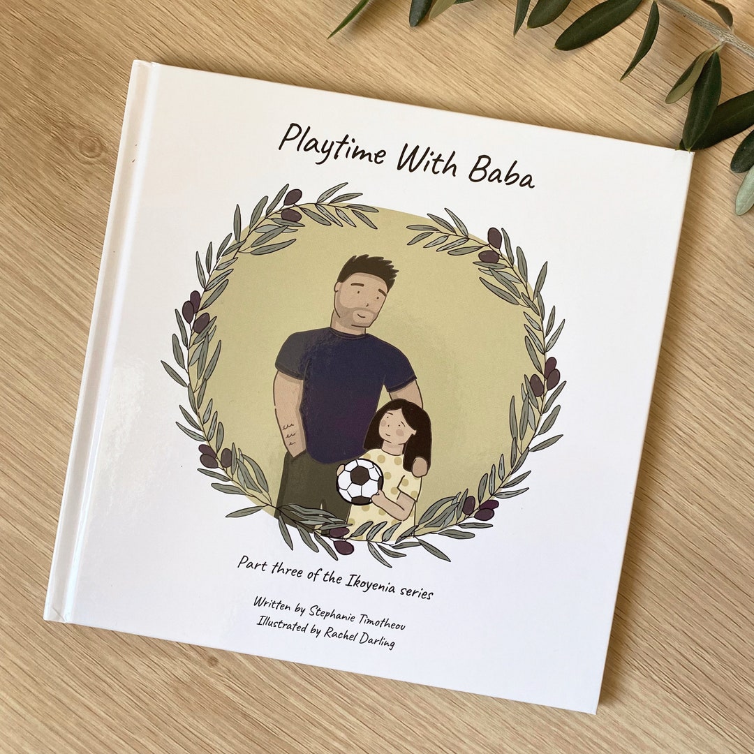 Playtime With Baba Greek Bilingual Children's Book - Etsy
