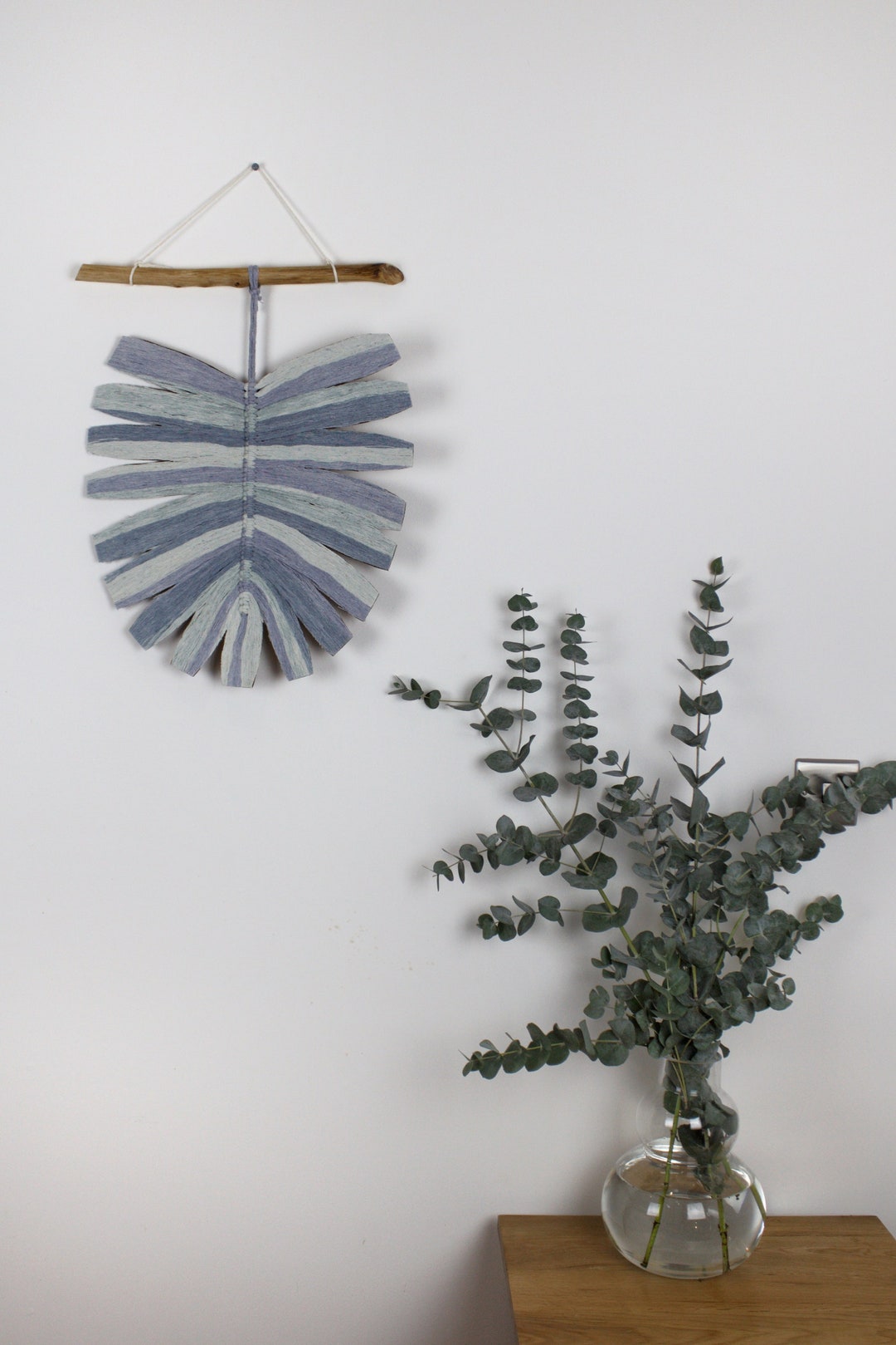 UBE Macrame Fan Palm Leaf Wall Hanging - Etsy